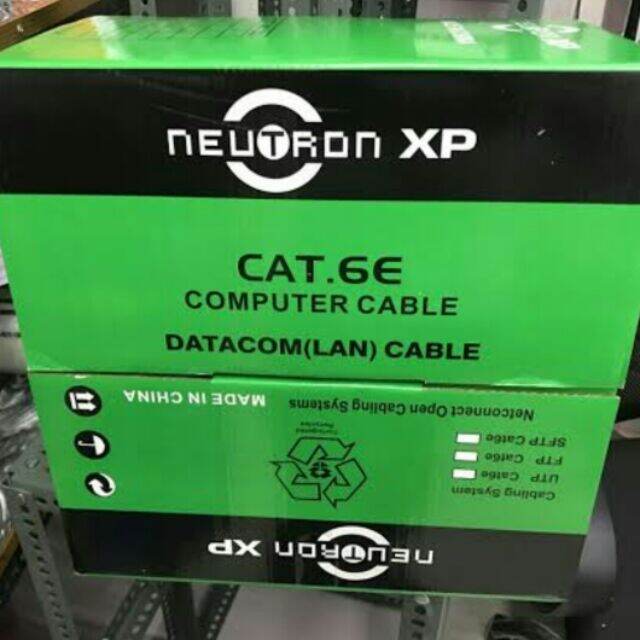 NEUTRON XP CAT6 UTP CABLE, INDOOR TYPE, NETWORKING LAN CABLE BLUE SOLD ...
