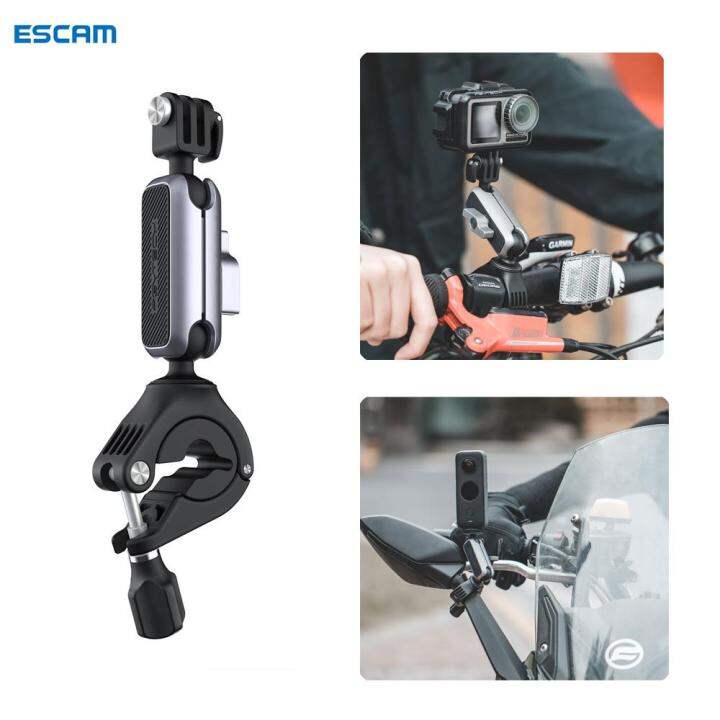 ESCAM PGYTECH 360องศา Rotating Action Camera Handlebar Mount สำหรับ ...
