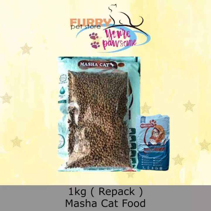 (Repack) 1KG Masha Tuna & Chicken Cat Food | Lazada