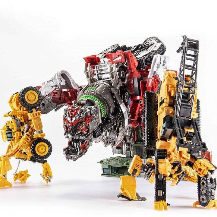 【100% ORIGINAL】AOYI 8 IN 1 Oversize 45CM New Transformation Toys Action ...
