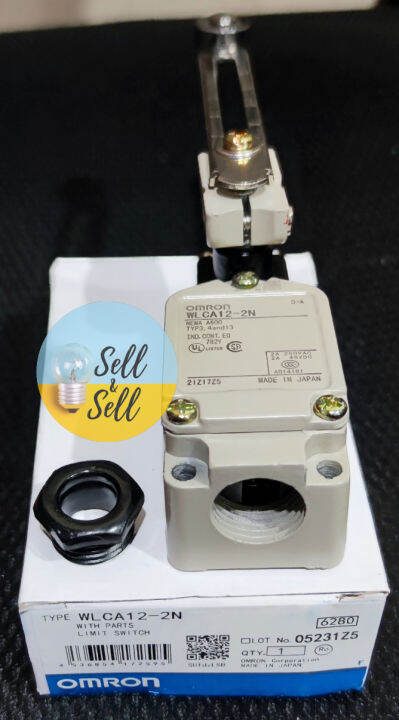 Limit Switch WLCA12-2N Omron / Limit Switch WLCA122N Omron | Lazada ...