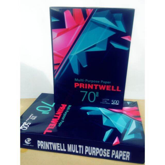70gsm Bond Paper Multi-Purpose Paper PRINTWELL A4 size | Lazada PH