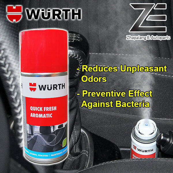 Wurth Quick Fresh Aromatic Scene Bacteria Kill, Odor Removal Spray Can ...