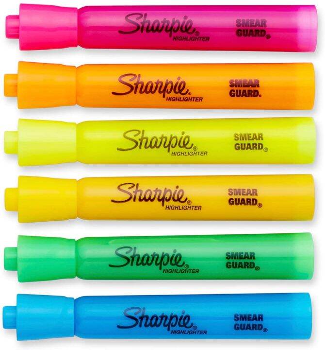 Sharpie - Tank Highlighter - Sold Individually - Banana / Fluorescent ...