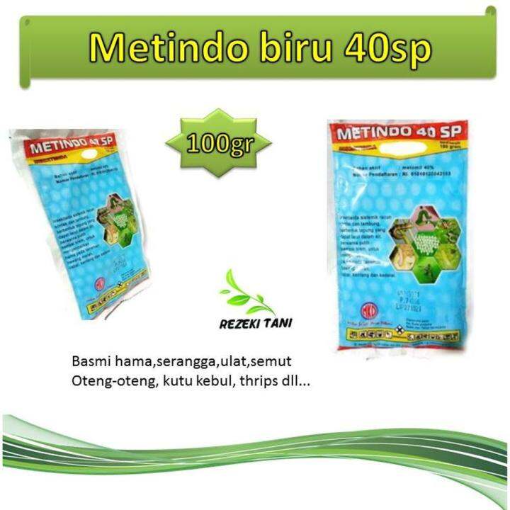 Insektisida Racun Hama Ulat Semut Oteng Kutu Metindo 40Sp 100Gr ...