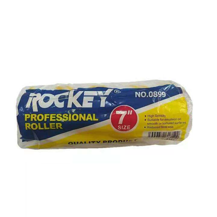 Rockey 7' Paint Roller Refill Paint Roller Brushes Paint Roller Handle ...
