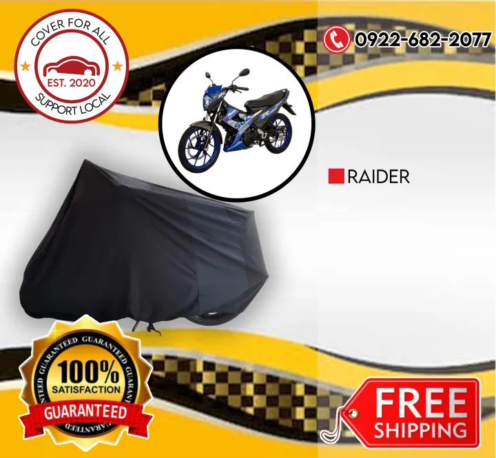 RAIDER MOTOR COVER DUST PROOF AND WATER REPELLANT | Lazada PH