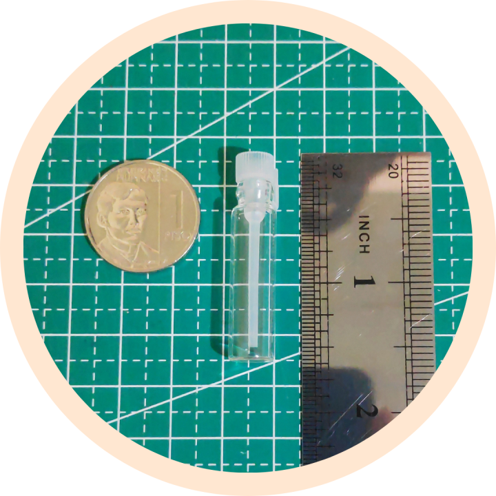 1mL glass vial (sold per piece) | Lazada PH