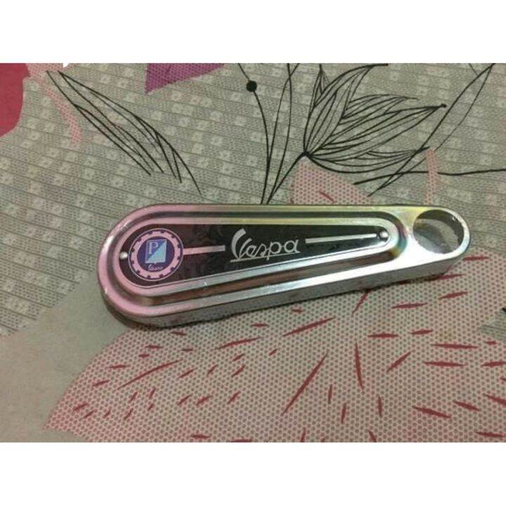 Original tutup fork vespa super sprint ps strada lambang P coret ...