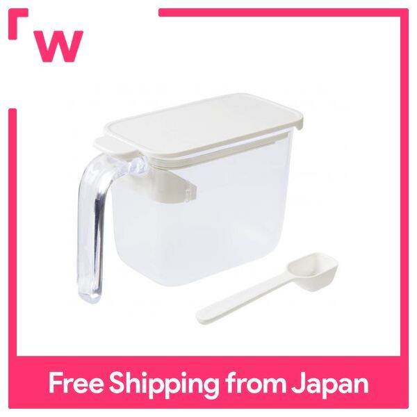 Good MARNA seasoning pot with white moisture prevention packing lock container K736W | Lazada PH