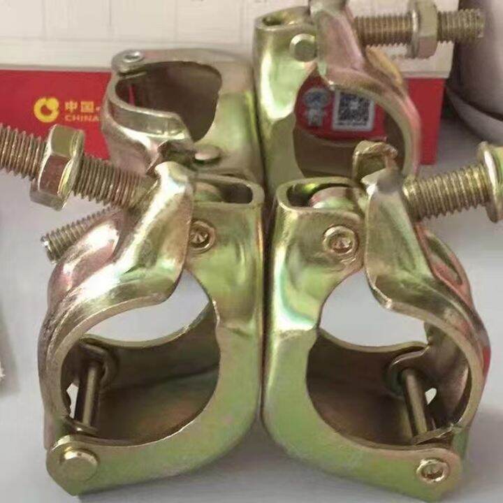 PER PIECE SWIVEL CLAMP FIXED CLAMP SCAFFOLDING CLAMP 1 1/2 PIPE CLAMP ...