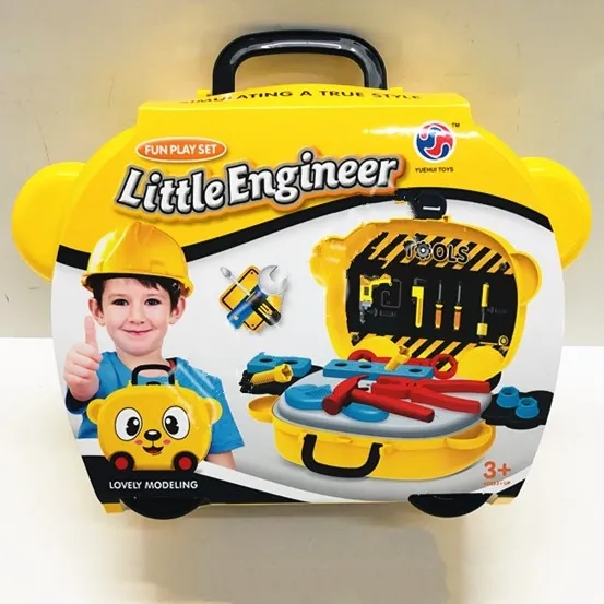 Hobby Corner Little Engineering with Bear Kit Kids Pretent Play Tool ...