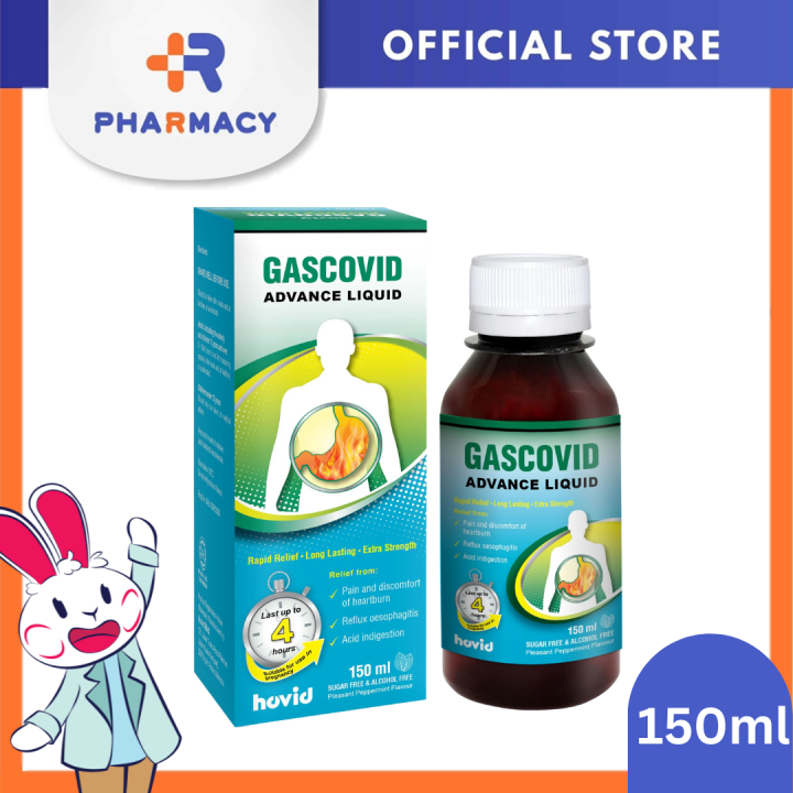 R Pharmacy | Gascovid Advance Liquid 150ml | Lazada