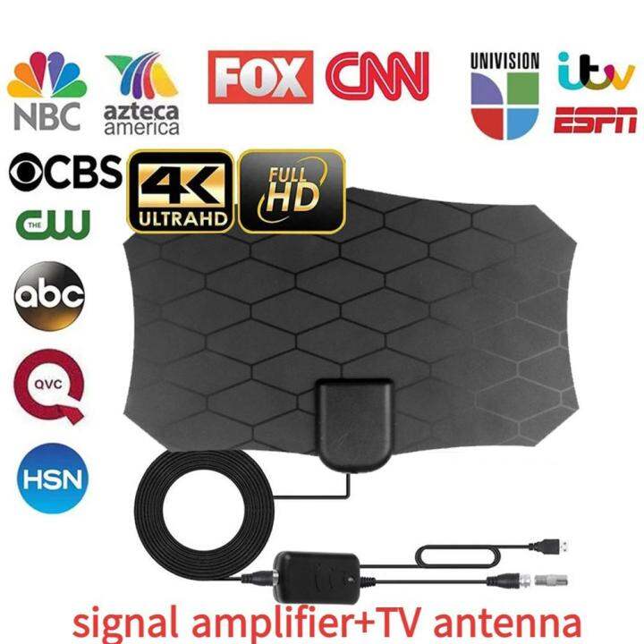 3600 Miles Range TV Signal Digital Antenna Cable HD 1080P 4K Antenna ...