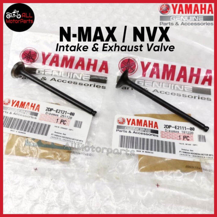 N MAX NMAX NVX155 NVX IN INTAKE VALVE 2DP-E2111 EX EXHAUST VALVE 2DP ...