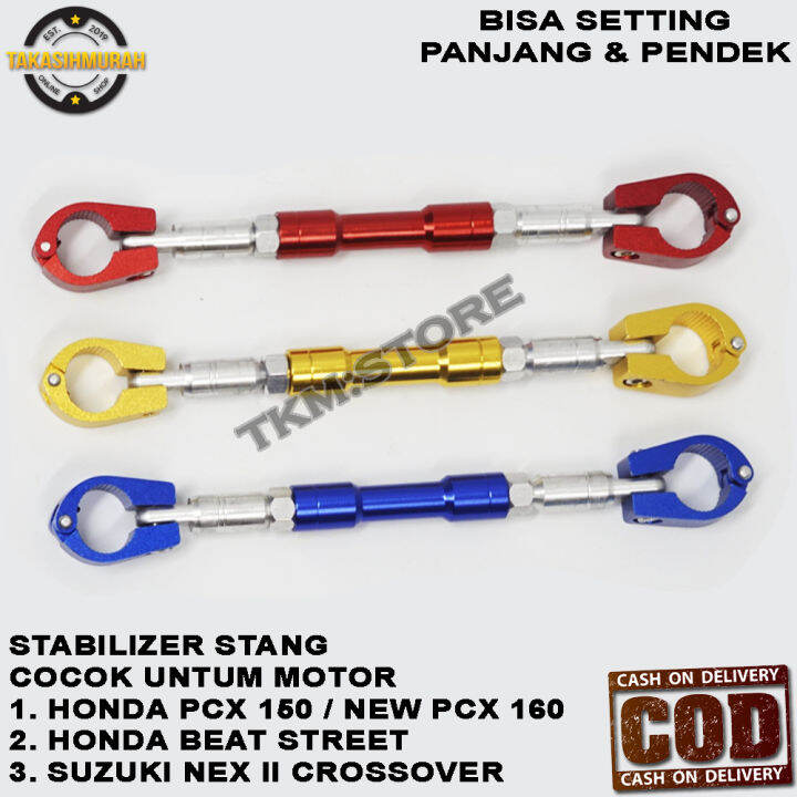 TKMstore - Palang Stabilizer Stang Beat Street PCX Suzuki Nex II ...