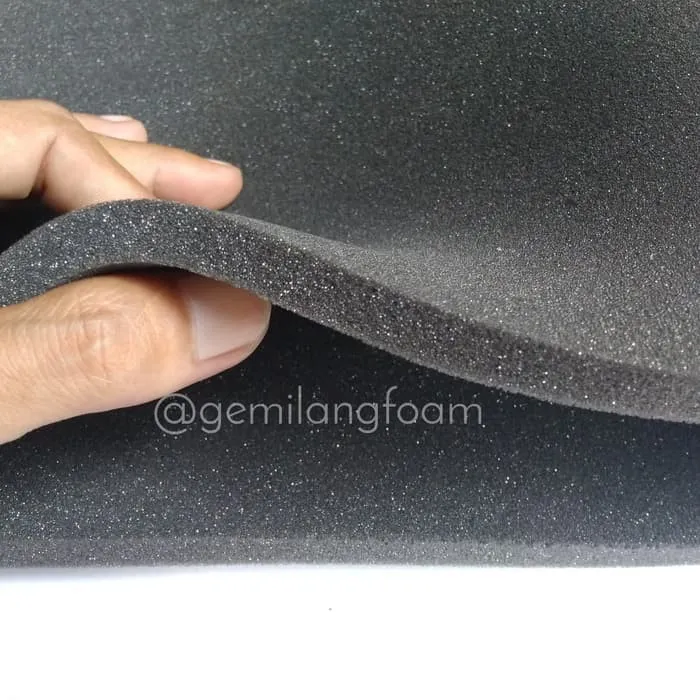 Jual FOAM BUSA LEMBARAN PADAT HITAM JOK MOTOR D55 - 1cm KUALITAS ...
