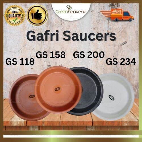 GHZ Pot Tray Pelapik Pasu Bunga Pot Plastic Saucer Plate Plant Plastic ...