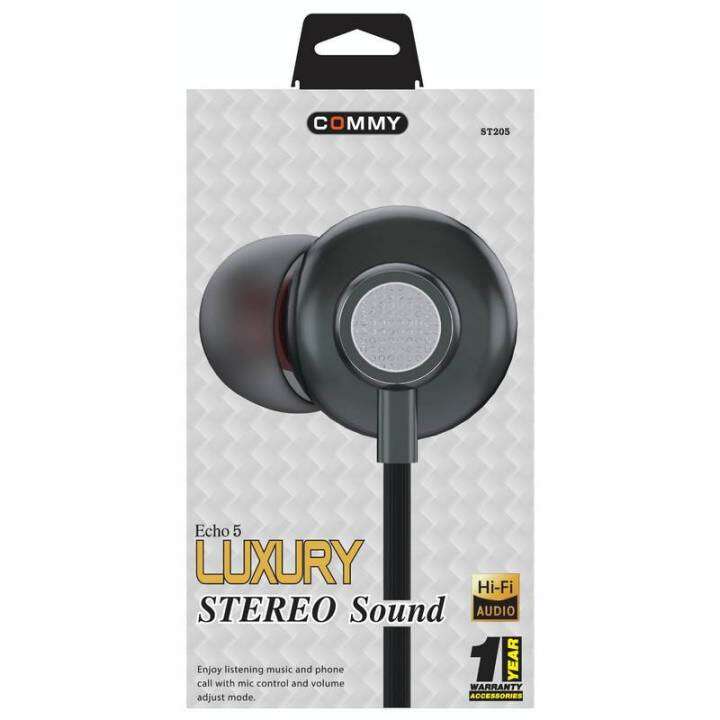 COMMY หูฟัง (สี Grey) รุ่น ST205 | Lazada.co.th