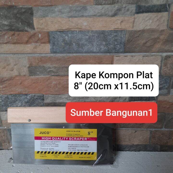 Kape kompon scraper kape plat lebar plat besi semen compon | Lazada ...