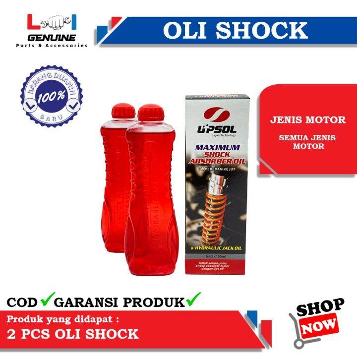 -LOI- OLI SHOCK UPSOL DAN SHOCKBREAKER UNTUK SEMUA JENIS MOTOR | Lazada ...