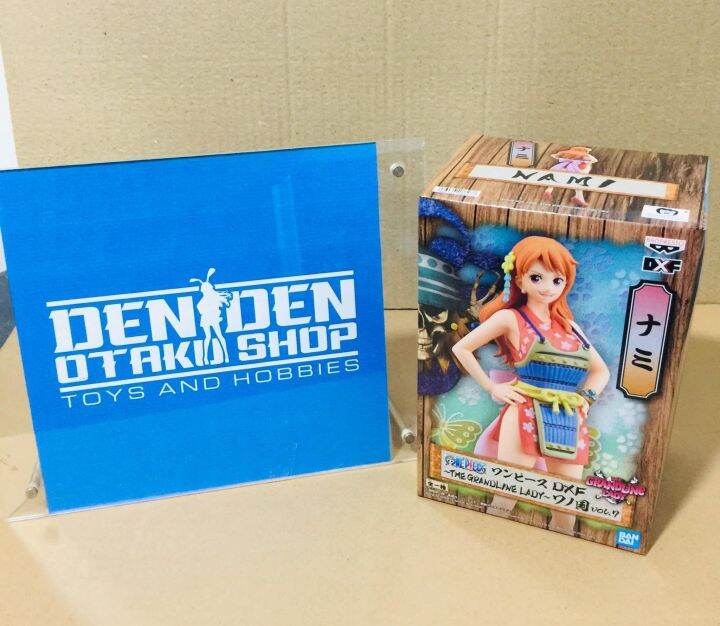 Authentic Nami The Grandline Lady Wanokuni Vol. 7 One Piece Figure ...