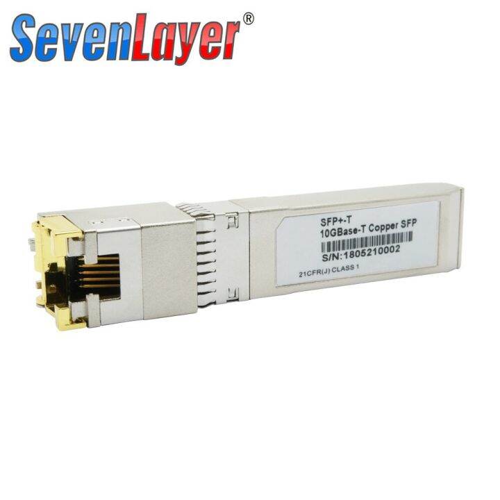 10G SFP+ to RJ45 Copper Module 10GB SFP RJ45 Module compatible with HUAWEI CISCO Mikrotik H3C TP ...
