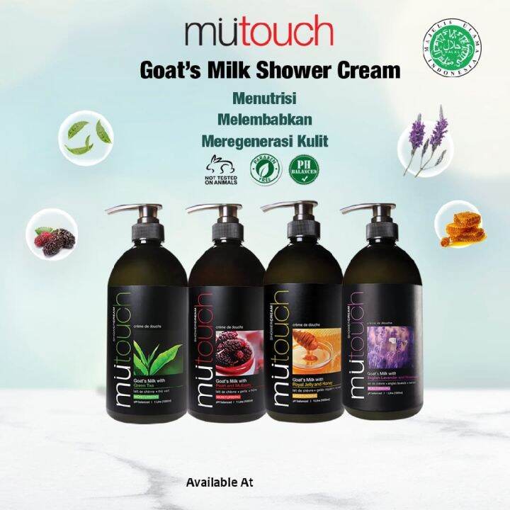Mutouch Goat Milk Shower Cream | Lazada Indonesia