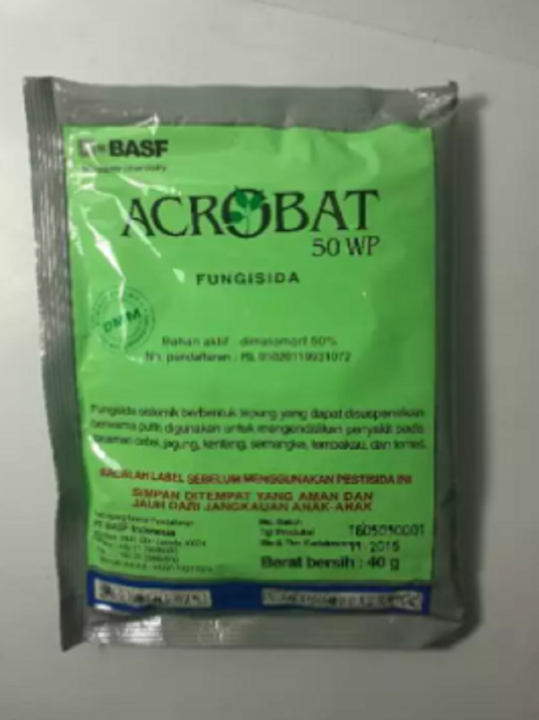 ACROBAT 50 WP isi 40 gram/dimetomorf 50%/fungisida sistemik/Obat jamur tanaman Semua jenis ...