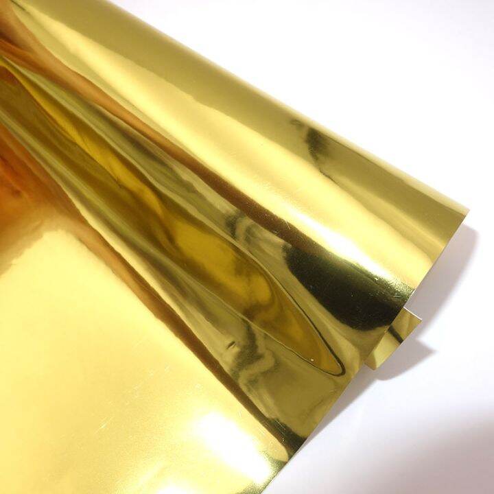 30x25/100cm Gold/Silver Adhesive Craft Vinyl Film Roll Permanent Craft ...