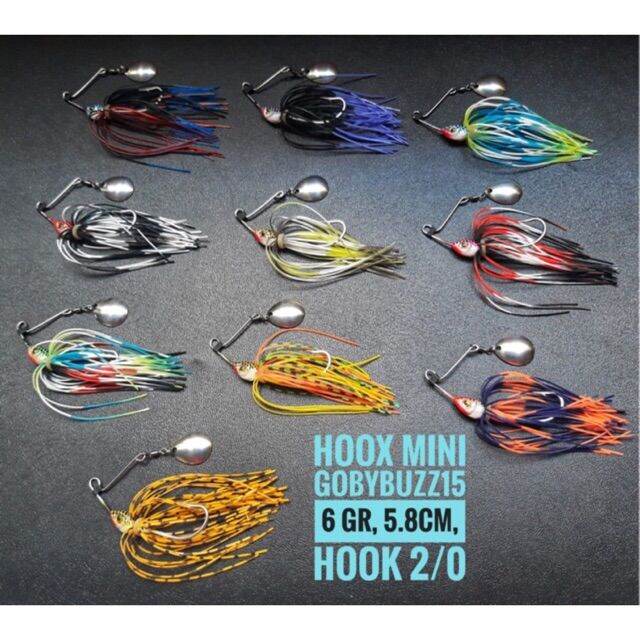 Hoox lure spinner bait goby buzz mini spinner bait made in thailand ...