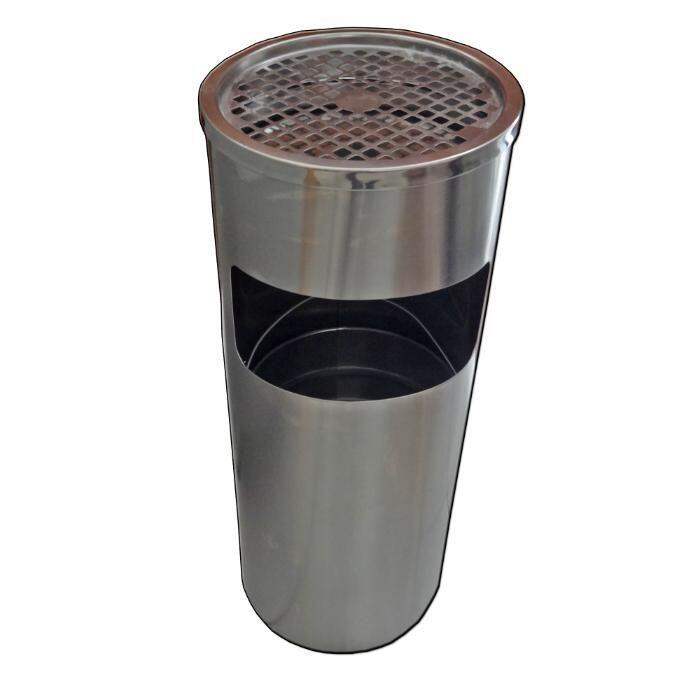 stainless trash bin with ash tray garbage can trash can garbage bin ...