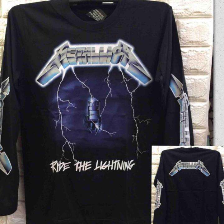 Rock Band Shirts Metallica short Sleeves | Lazada PH