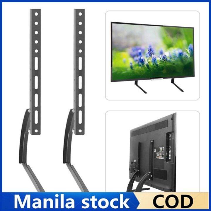 TV Stand Base for 26-43 Inch LCD Smart Screen TV Adjustable Load Up To ...