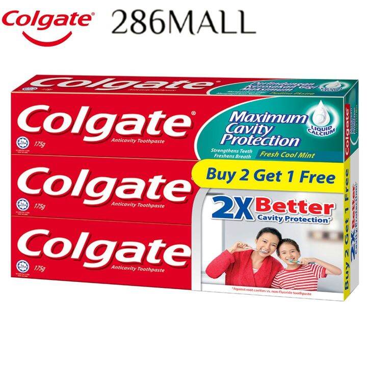Colgate Maximum Cavity Protection Toothpaste 175g (3 Packs) / Fresh ...