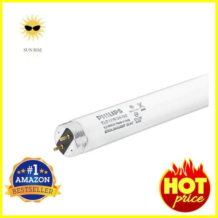 หลอดนีออนสั้น PHILIPS TLD 18/54 สีขาวFLUORESCENT LAMP SHORT PHILIPS TLD ...