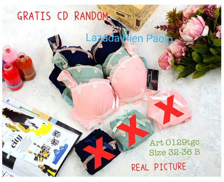 Bra Wanita Bra Set Bh Sexy Bh Lucu Bra Import Rien Paolo 0129tgc ...