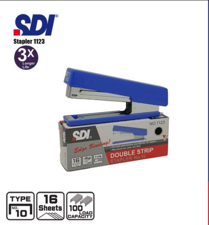 Stapler Staples No 10 Double Strip SDI 1123 | Lazada Indonesia