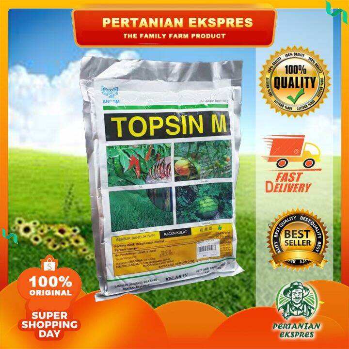 500G Topsin M Thiophanate-methyl 70% Racun Kulat Fungicide | Lazada