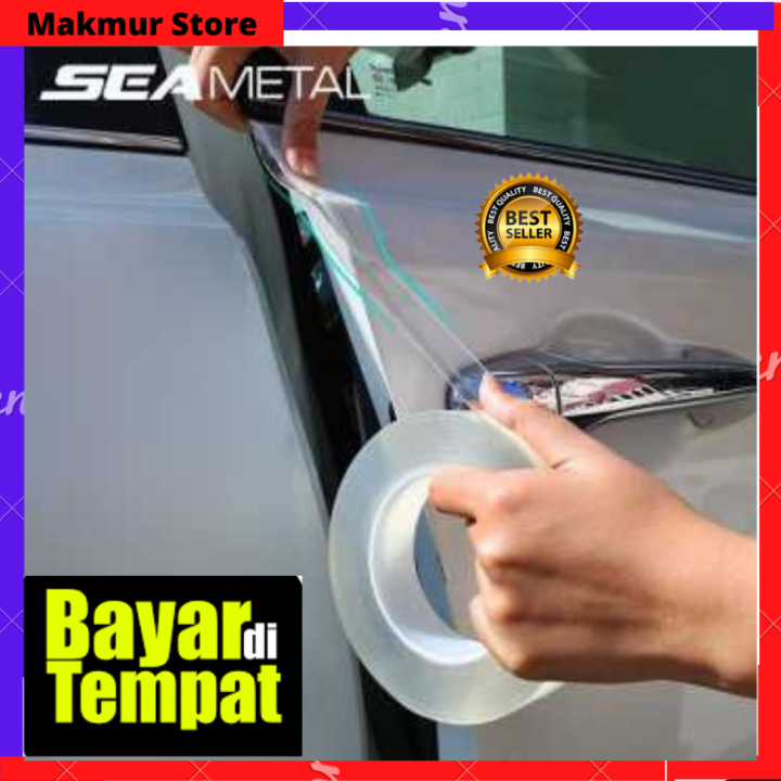 Makmur Stiker Pelindung Mobil Car Scratchproof Tape 3M Stiker Bening ...