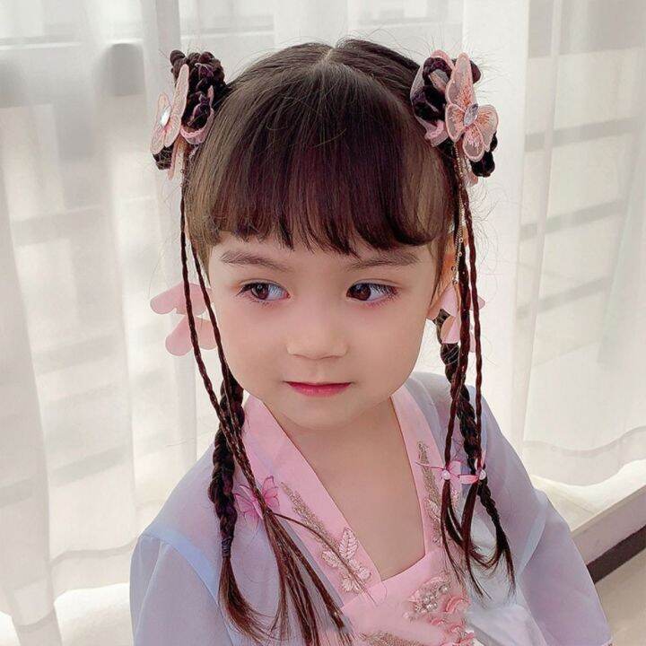 Y2K2 วิกผม แฮร์พีช ผมปลอม ที่มีคุณภาพสูง วันต่อวัน ปาร์ตี้งานปาร์ตี้ สำหรับเด็กๆ แฟรี่ อุปกรณ์ ...