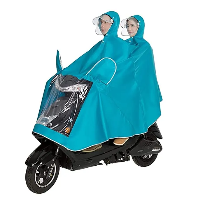 RAIN TOUGH Waterproof Double 2-person Convenient Motor Raincoat For ...
