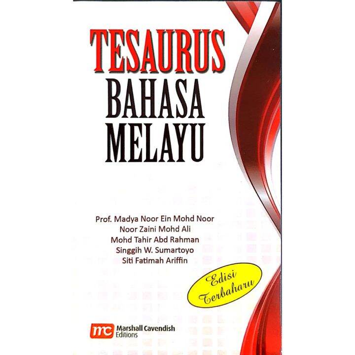 TESAURUS BAHASA MELAYU - MARSHALL CAVENDISH | Lazada