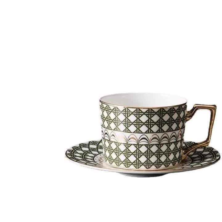 Coffee Cup Gift Set Ceramic Mug Restaurant Ho Afternoon Tea Cup Senior ...