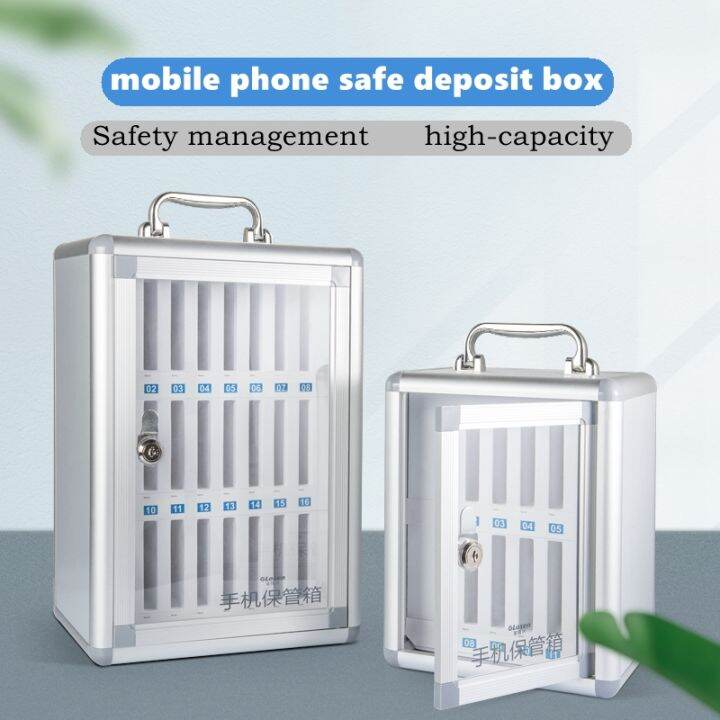 【CYT】Mobile Phone Safe Box Transparent with Lock Factory Staff Force ...