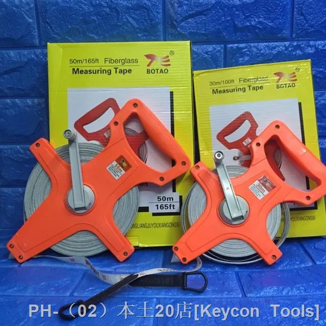 Keycon Tools Fiberglass tape (30m/50m/100m) | Lazada PH