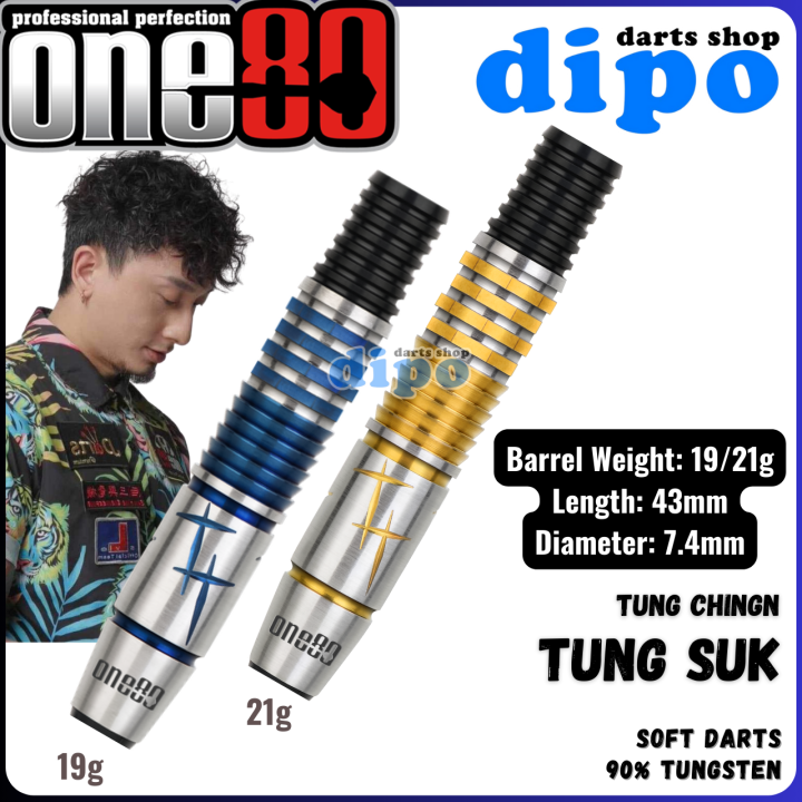 ONE80 TUNG SUK (Tung Ching model) - ONE80 Soft Darts | Lazada