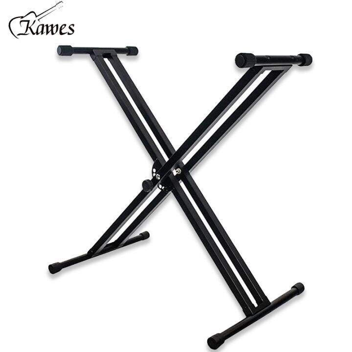 KAWES Double X-type Electronic Piano Keyboard Stand Metal Stand Bracket ...