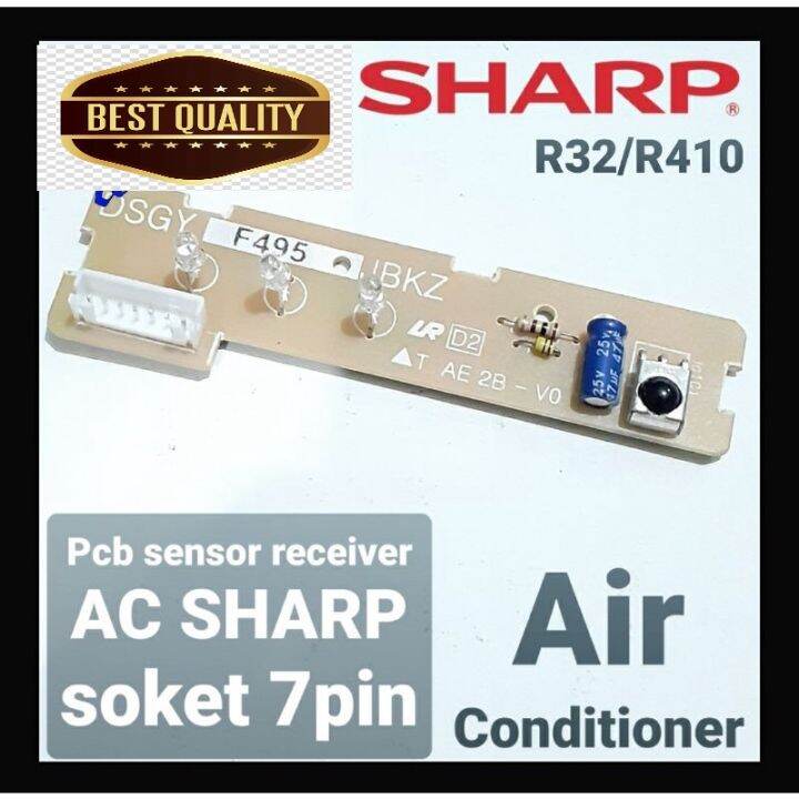 Pcb modul Sensor receiver indoor / sensor ac SHARP R32 / R410 | Lazada ...