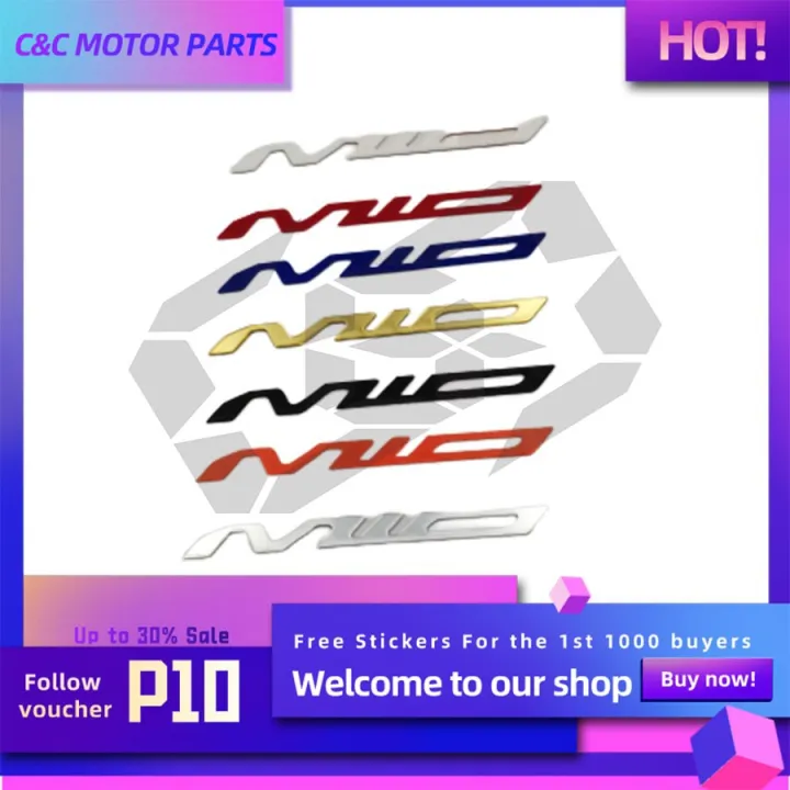 EMBLEM LOGO MIO Sticker design - Motorcycle (CC MTP) | Lazada PH